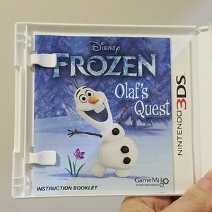Nintendo | Other | Frozen Olafs Quest 3ds | Poshmark